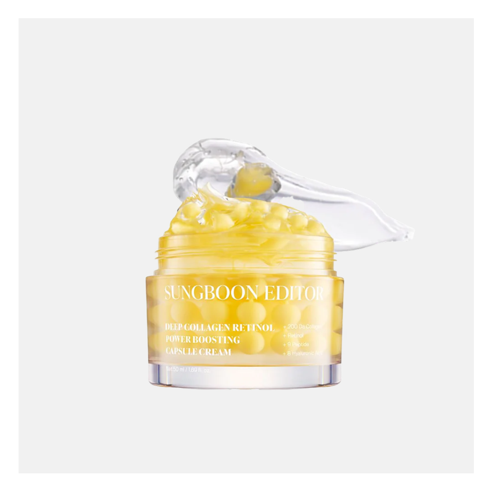 Sungboon Editor Deep Collagen Retinol Power Boosting Capsule Cream, 50 ...